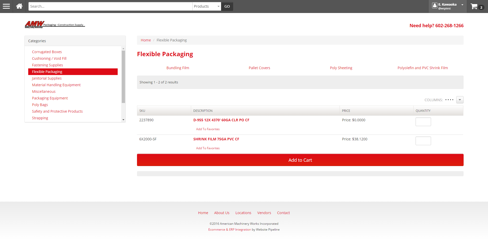 AMW Industrial Supply Launches New Portal For Customers